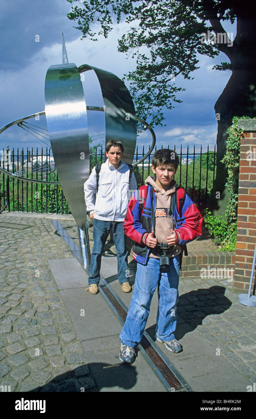 Two young boys stand hi-res stock photography and images - Alamy