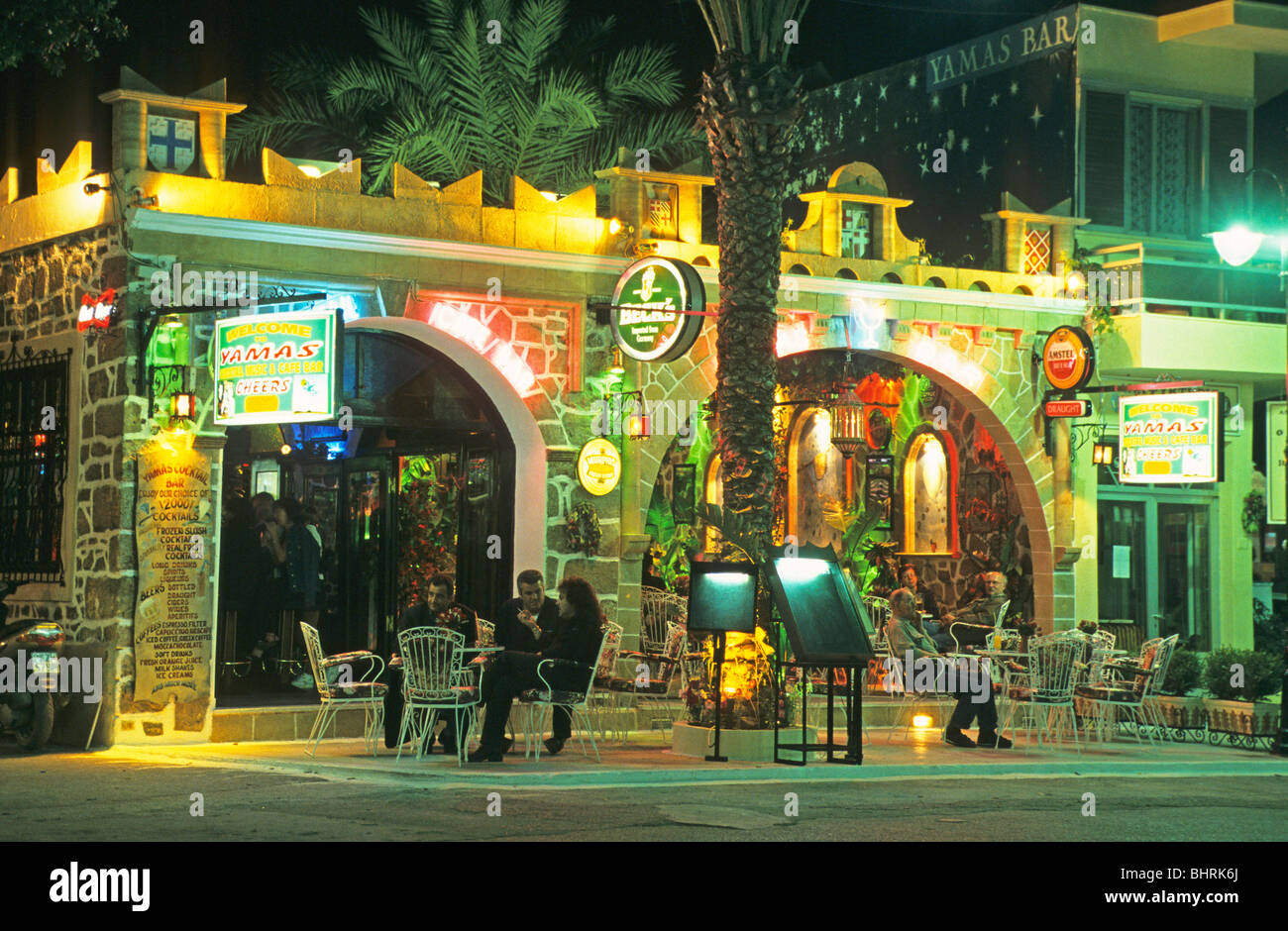 People sitting taverna restaurant in hi-res stock photography and ...
