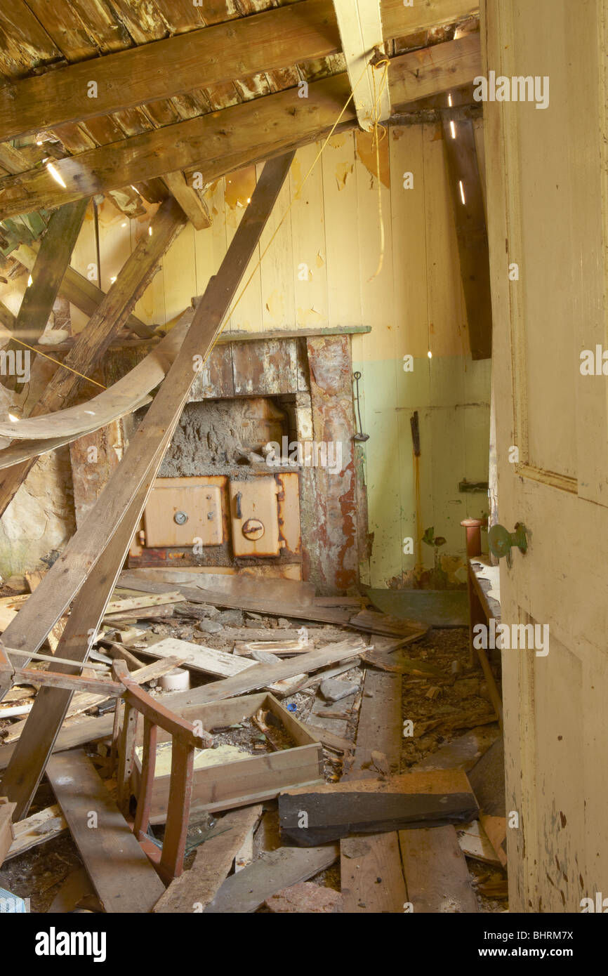 Decay gradually takes control in this abandoned house on the Hebridean ...