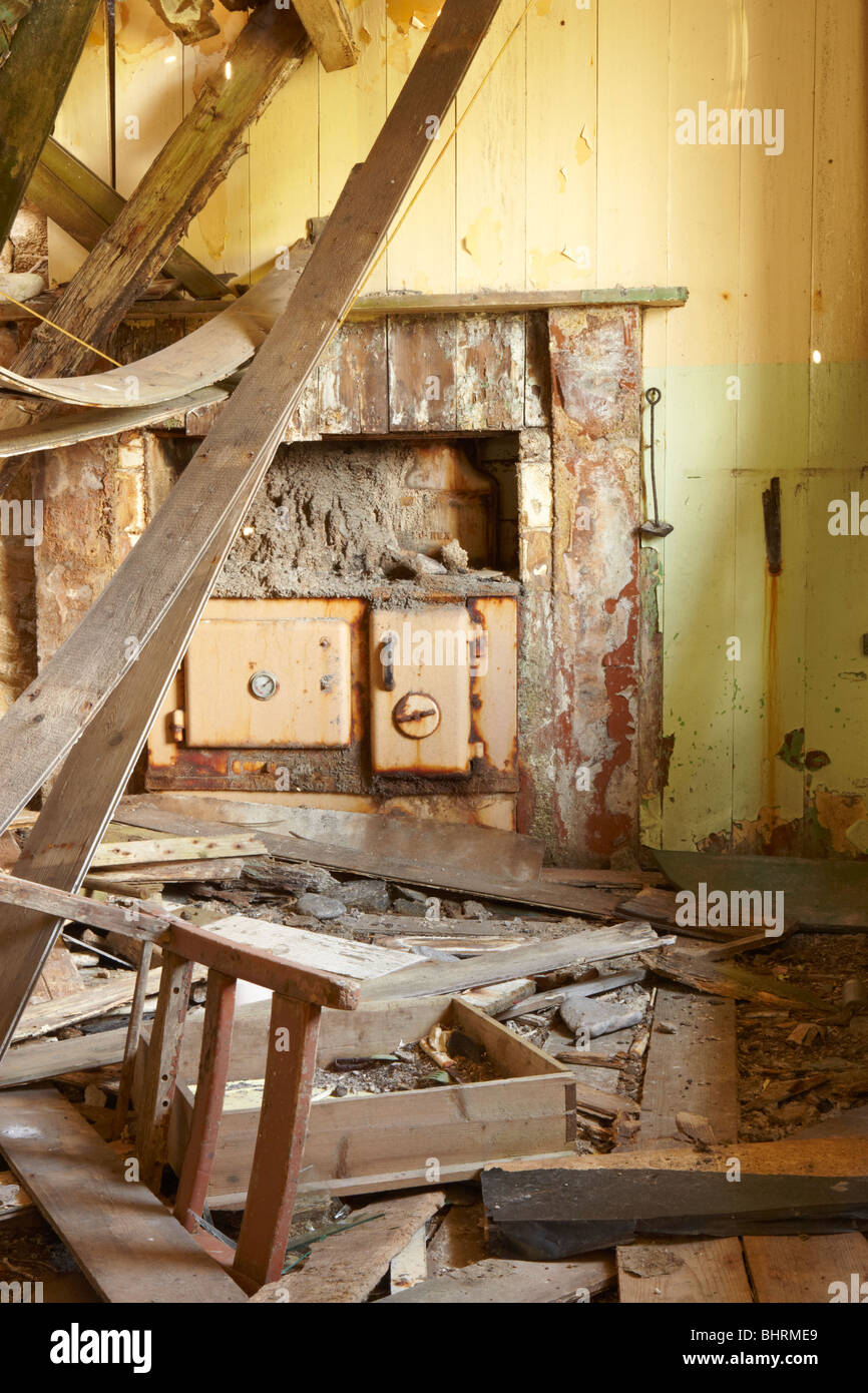 Decay gradually takes control in this abandoned house on the Hebridean ...