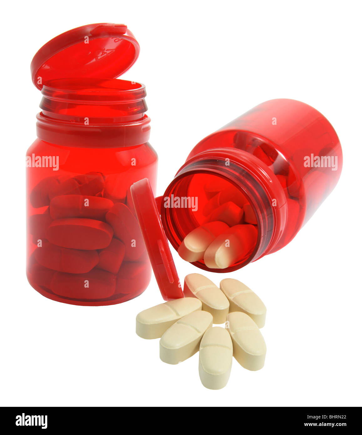 Bottle of Pills Stock Photo - Alamy