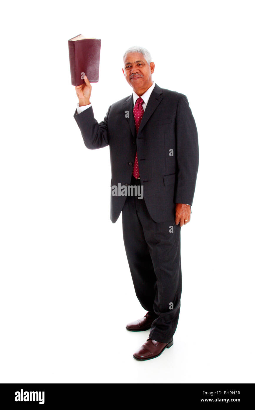 Minority pastor set on a white background Stock Photo - Alamy