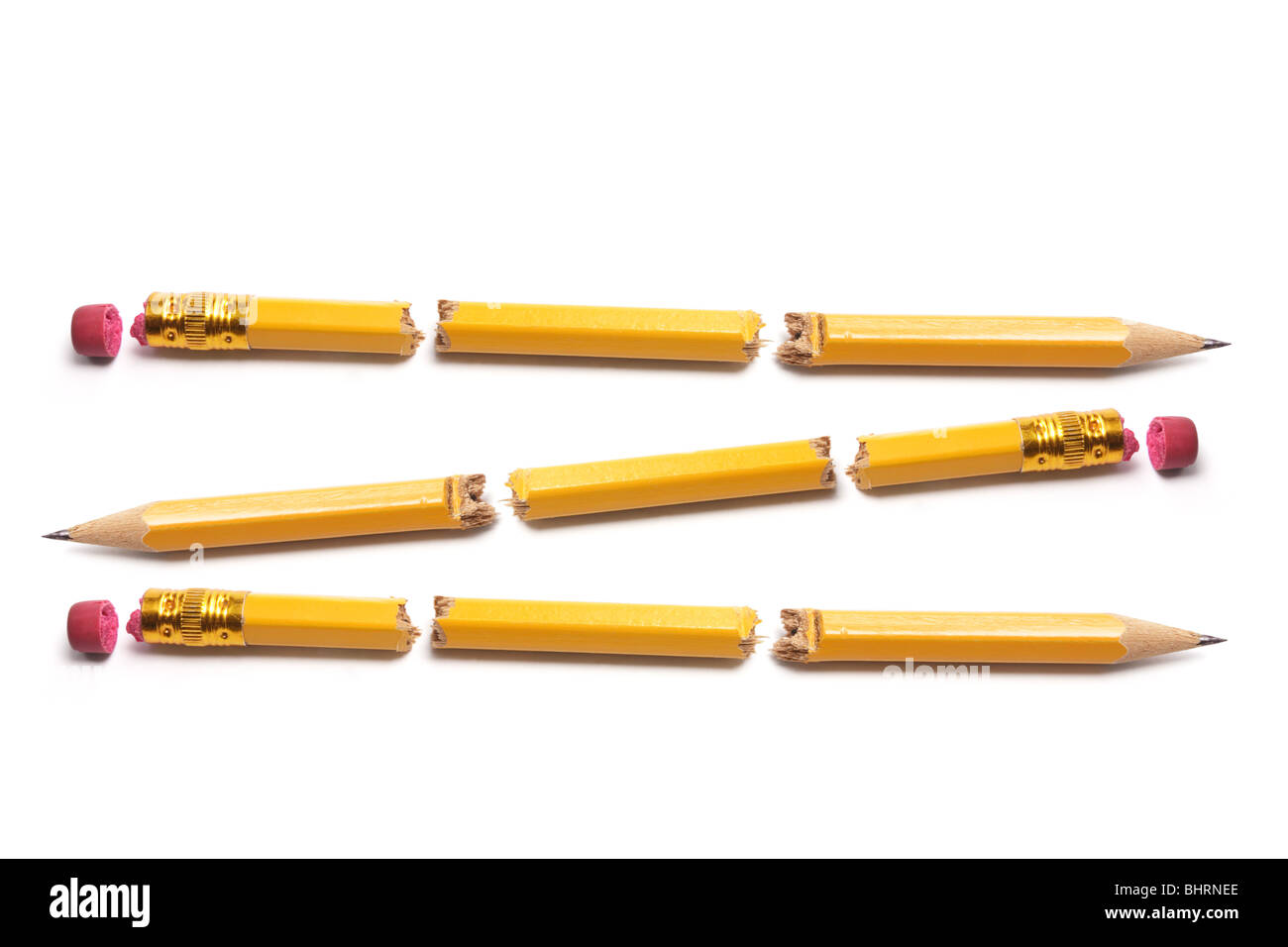 Broken pencils hi-res stock photography and images - Alamy