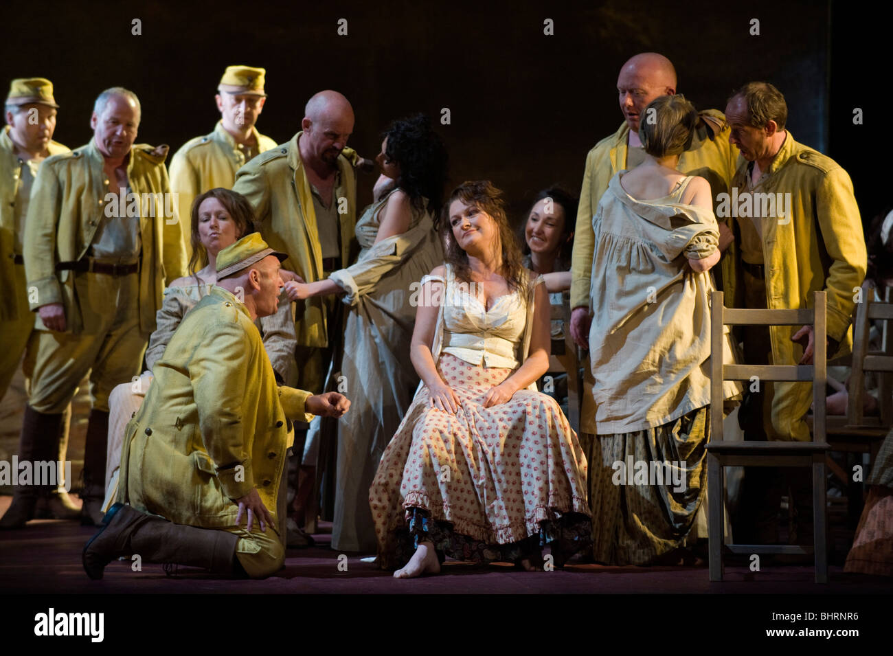 Welsh National Opera production of Carmen by Bizet at Wales Millennium ...