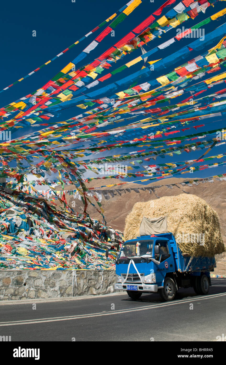 Flags on a truck hi-res stock photography and images - Alamy