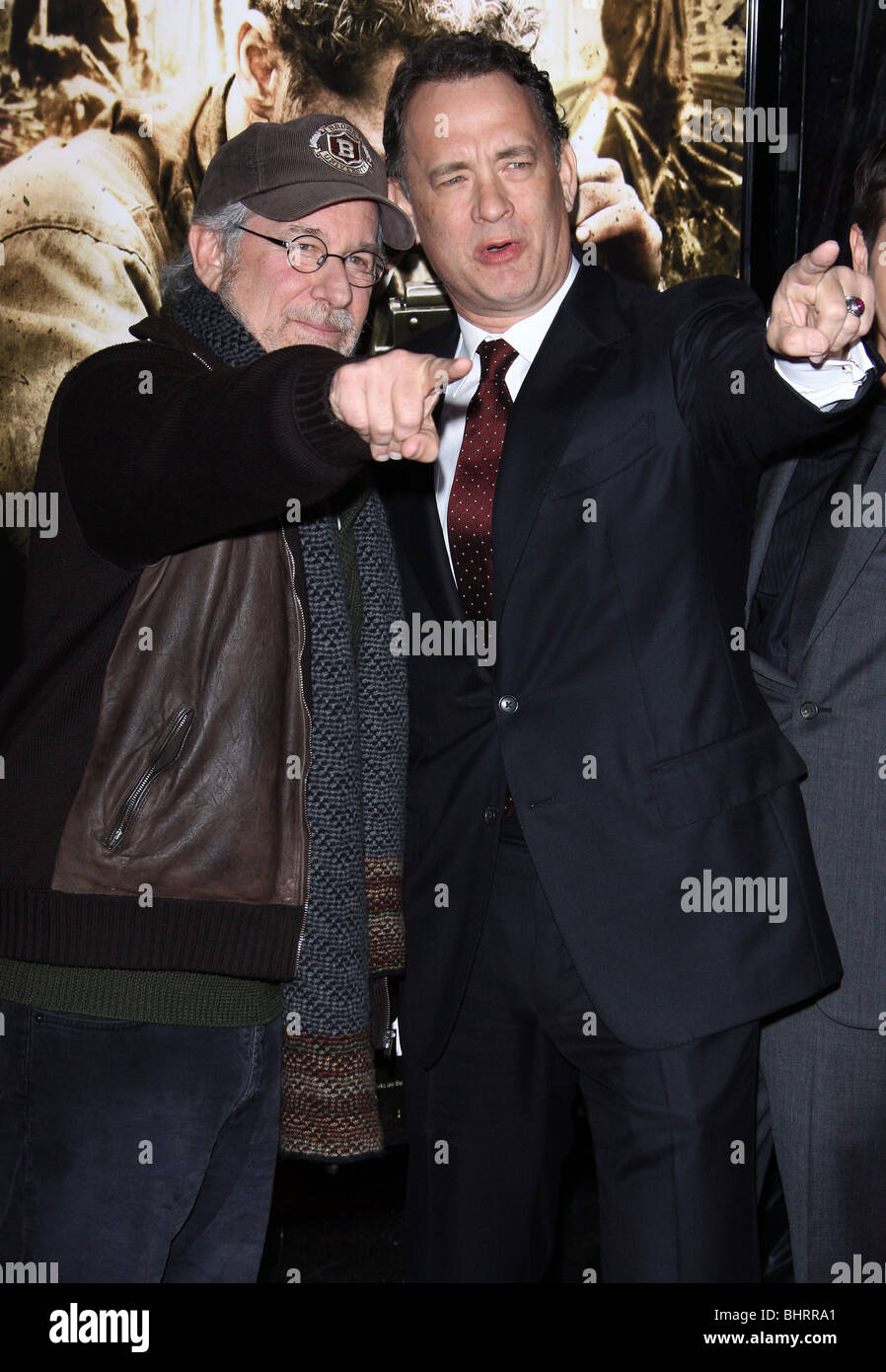 STEVEN SPIELBERG TOM HANKS THE PACIFIC HBO LOS ANGELES PREMIERE ...