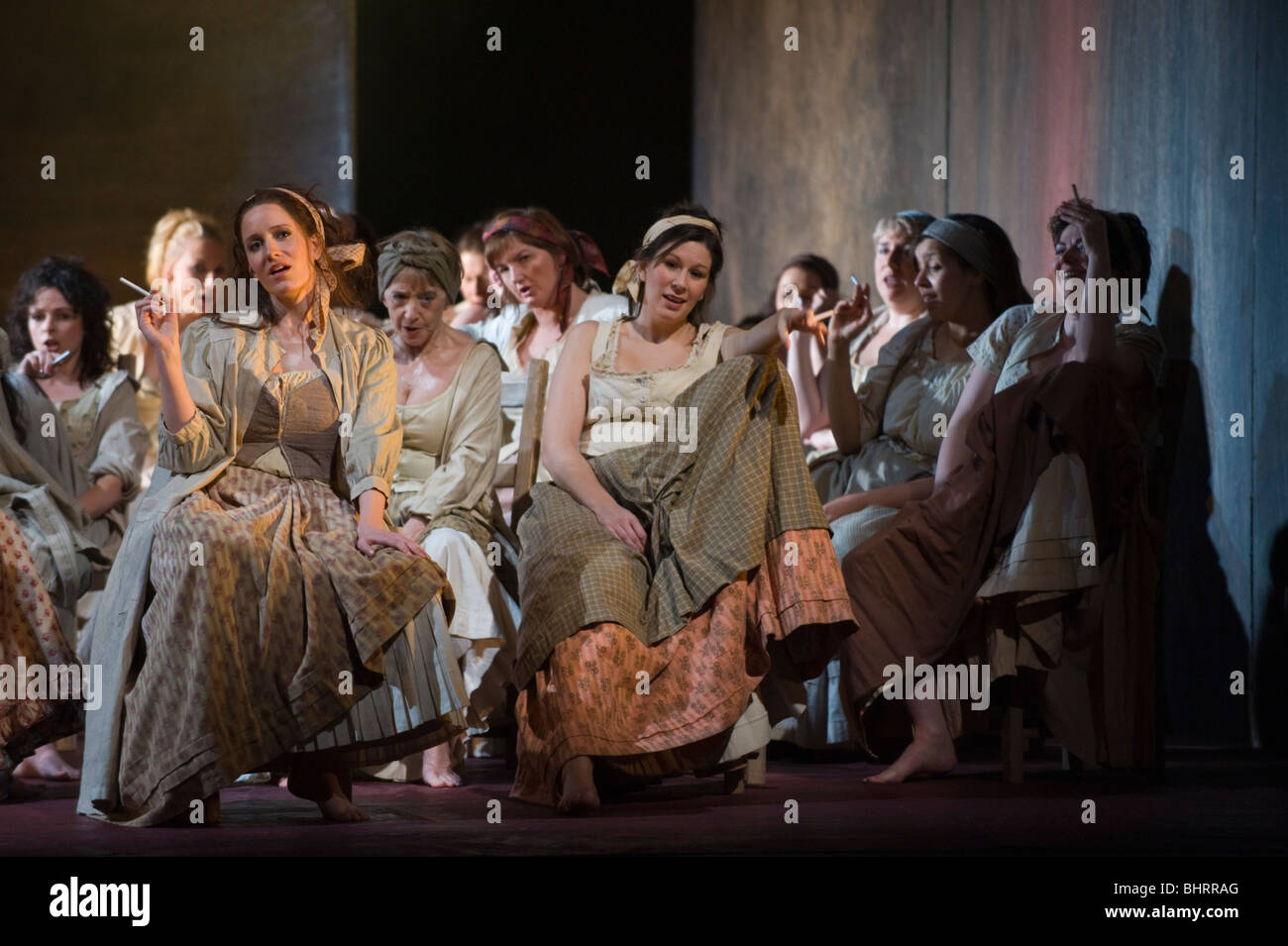 Welsh National Opera production of Carmen by Bizet at Wales Millennium ...