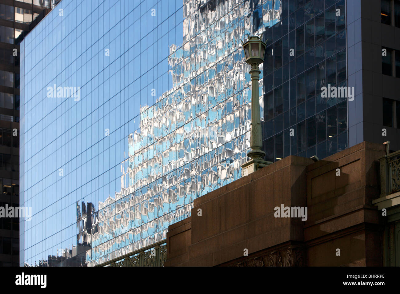 Reflection Mirror Building Nyc High Resolution Stock Photography and ...