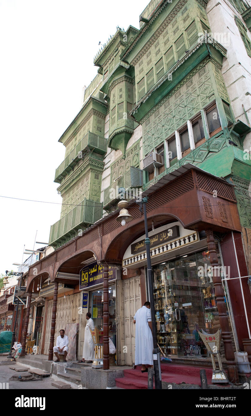Al Balad old town Jeddah Saudi Arabia souk market Stock Photo - Alamy