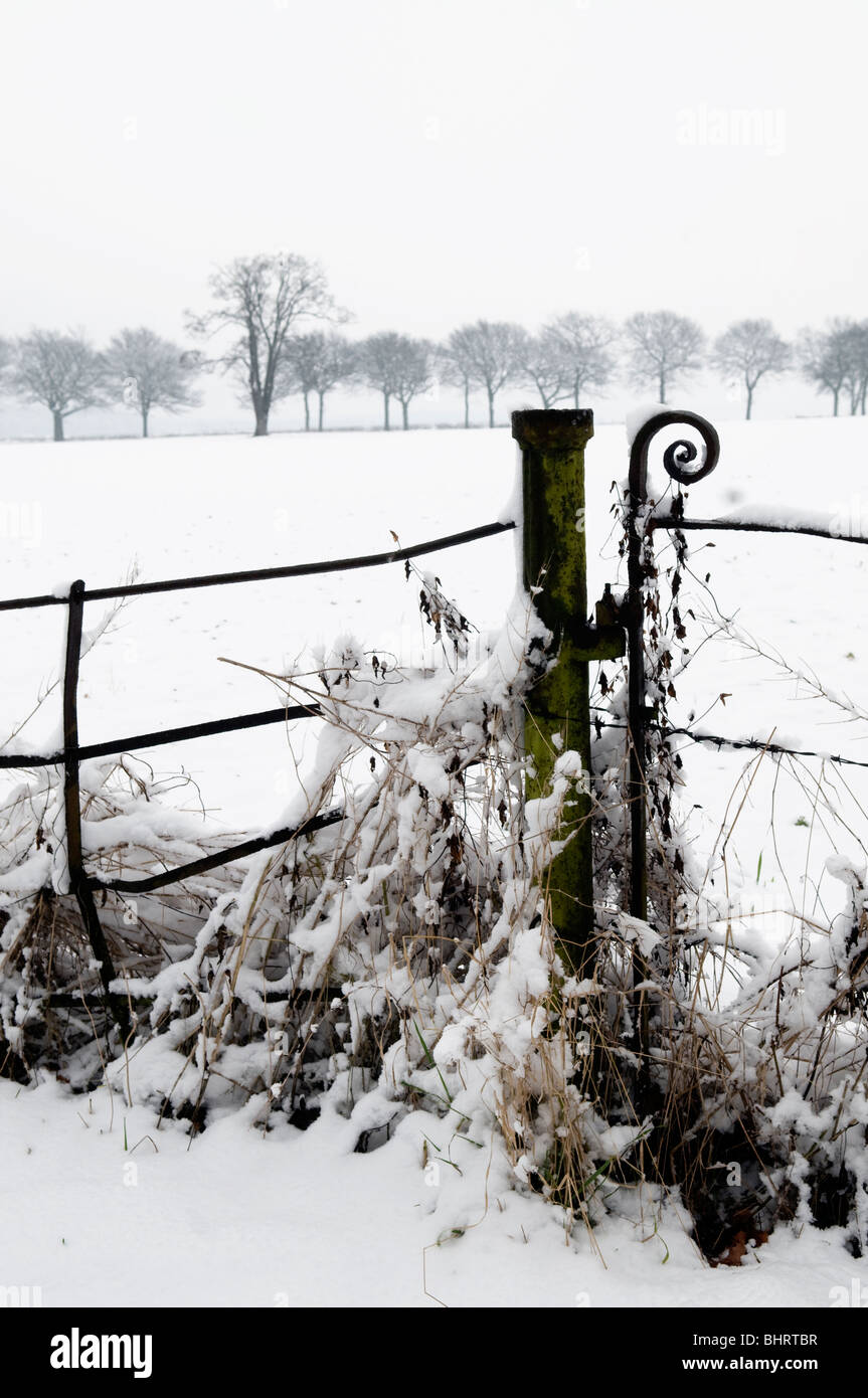 Winter scenes in rural South Yorkshire Stock Photo - Alamy