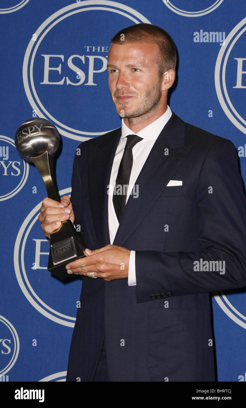 DAVID BECKHAM THE 2008 ESPYS PRESSROOM DOWNTOWN LOS ANGELES CA USA 16 ...