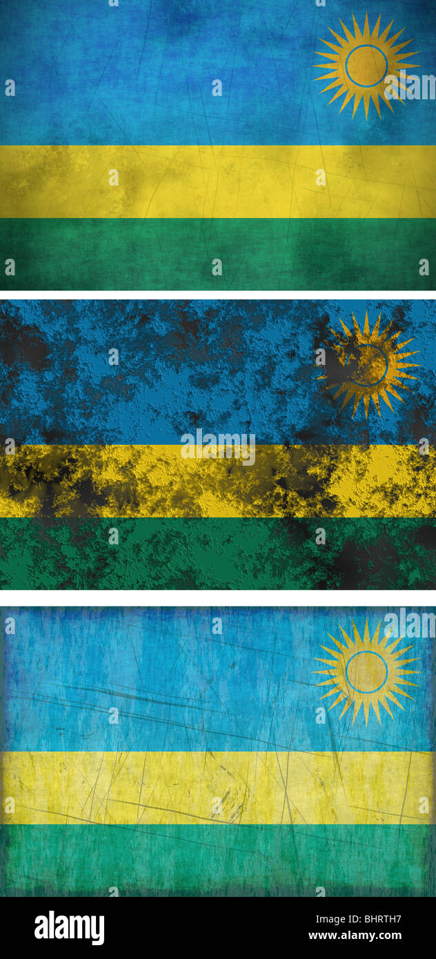 Great Image of the Flag of Rwanda Stock Photo - Alamy