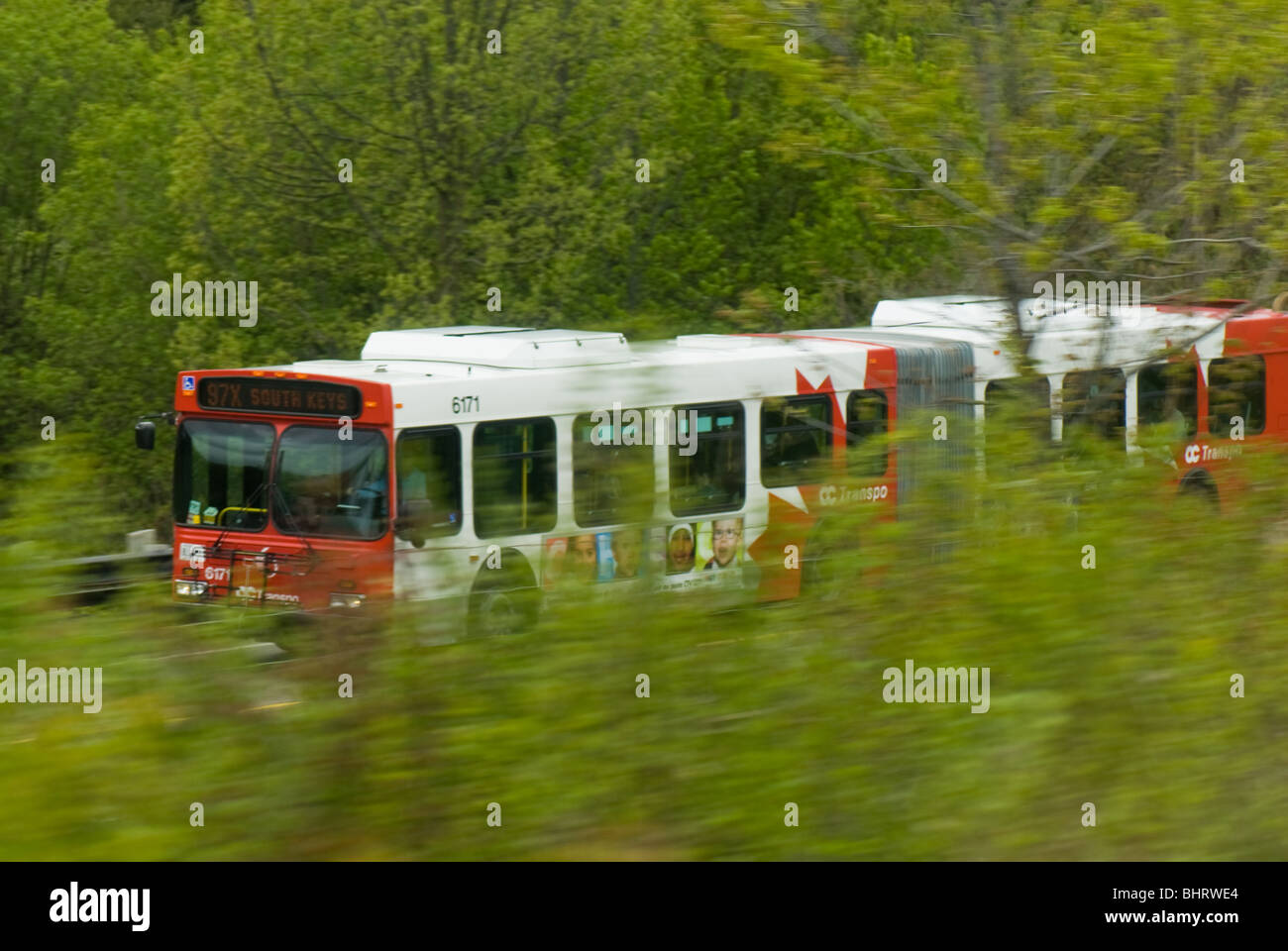 Bus rapid transit canada hi-res stock photography and images - Alamy