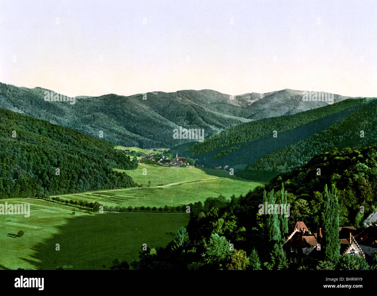 Das Tal von Gunther Schwarzwald Stock Photo - Alamy