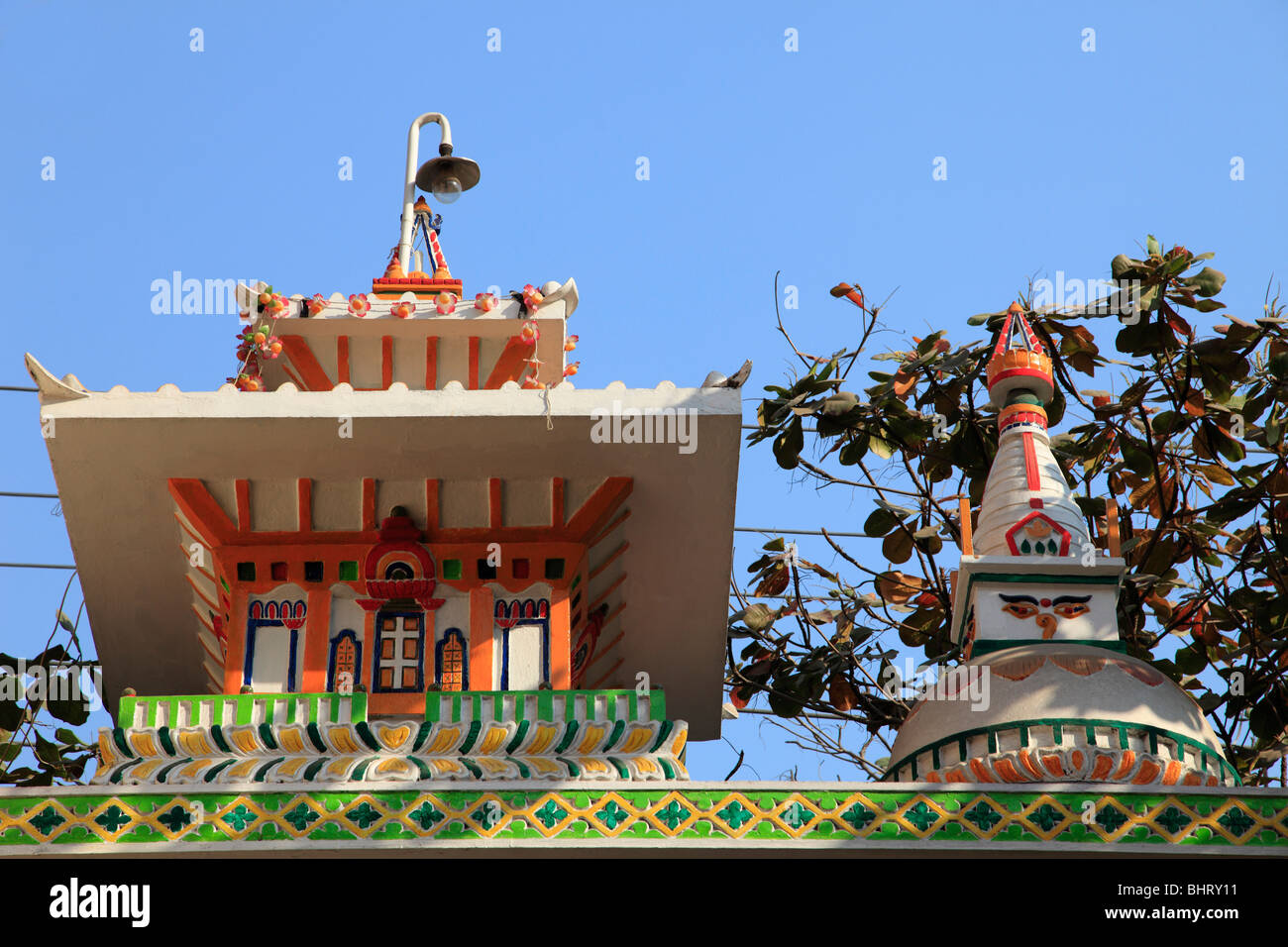 Myanmar, Burma, Mandalay, Nepali hindu temple Stock Photo - Alamy