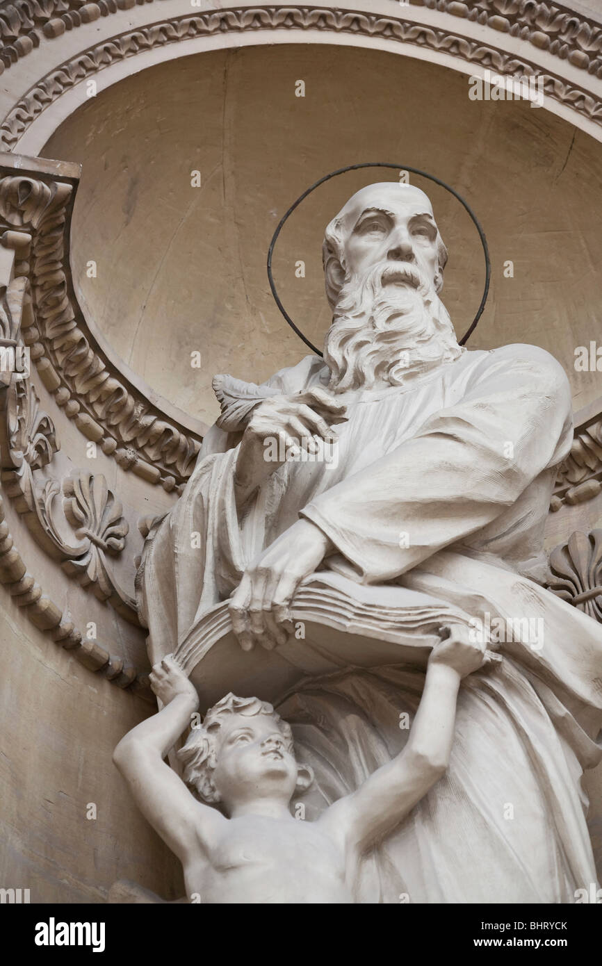 The Mosta Dome at Rotunda Square, Malta. The Church was hit with a bomb ...