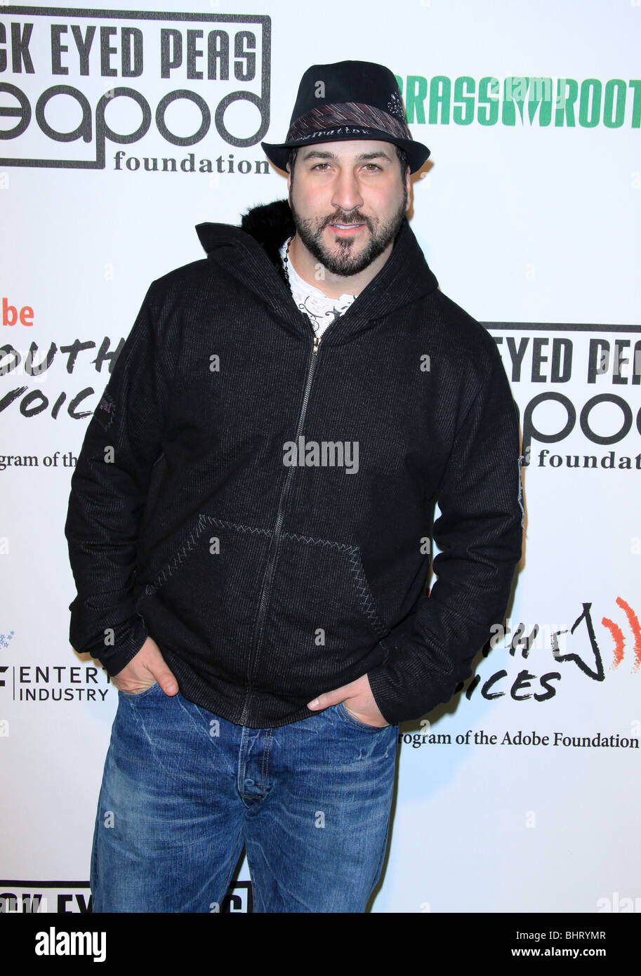 JOEY FATONE 5TH ANNUAL BLACK EYED PEAS PEAPOD FOUNDATION BENEFIT ...