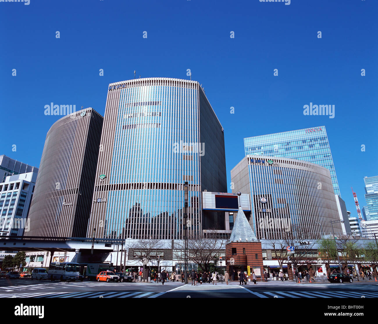Sukiyabashi Crossing, Chuo, Tokyo, Japan Stock Photo - Alamy