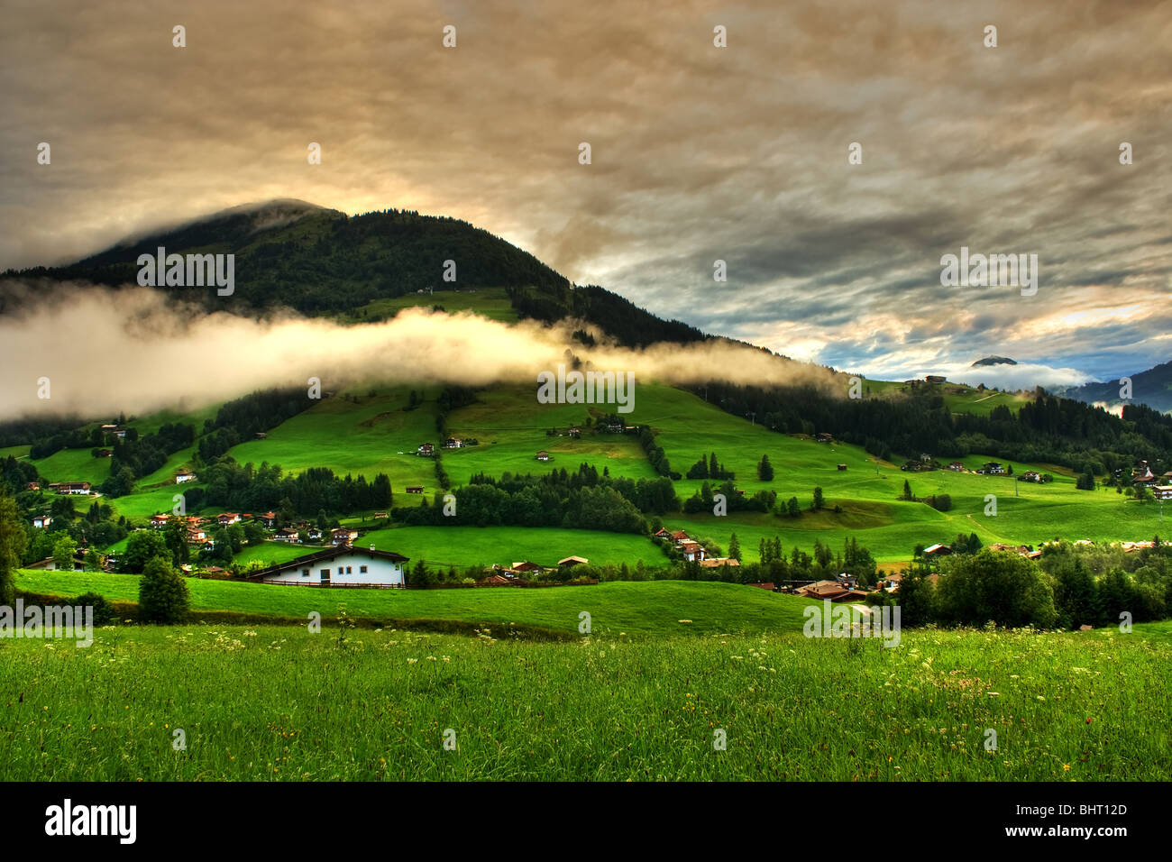 Beautiful landscape in Tyrol, Austria Stock Photo - Alamy