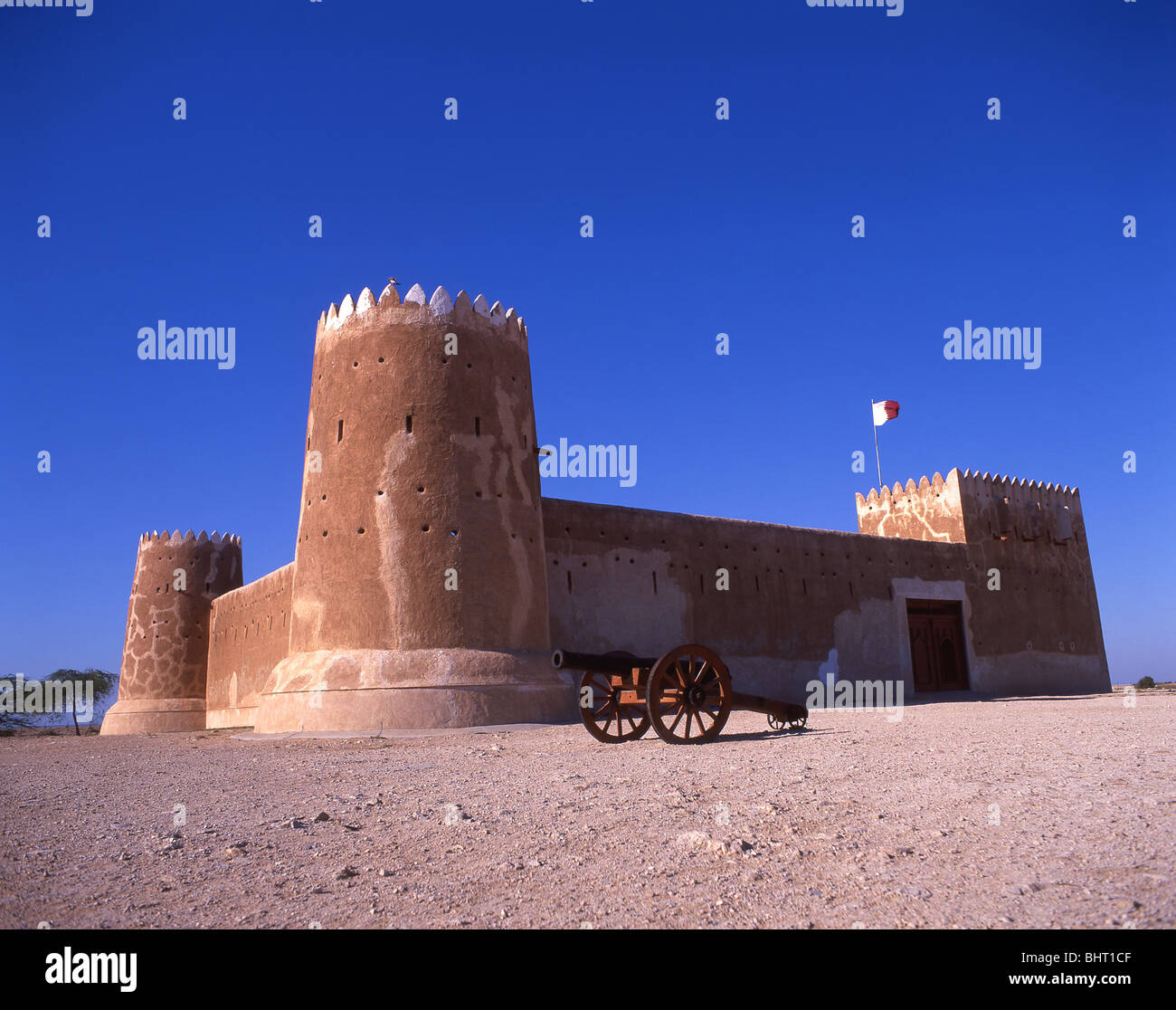 Al Zubarah Fort, Al Zubarah, Al Ghuwayriyah Municipality, State of ...