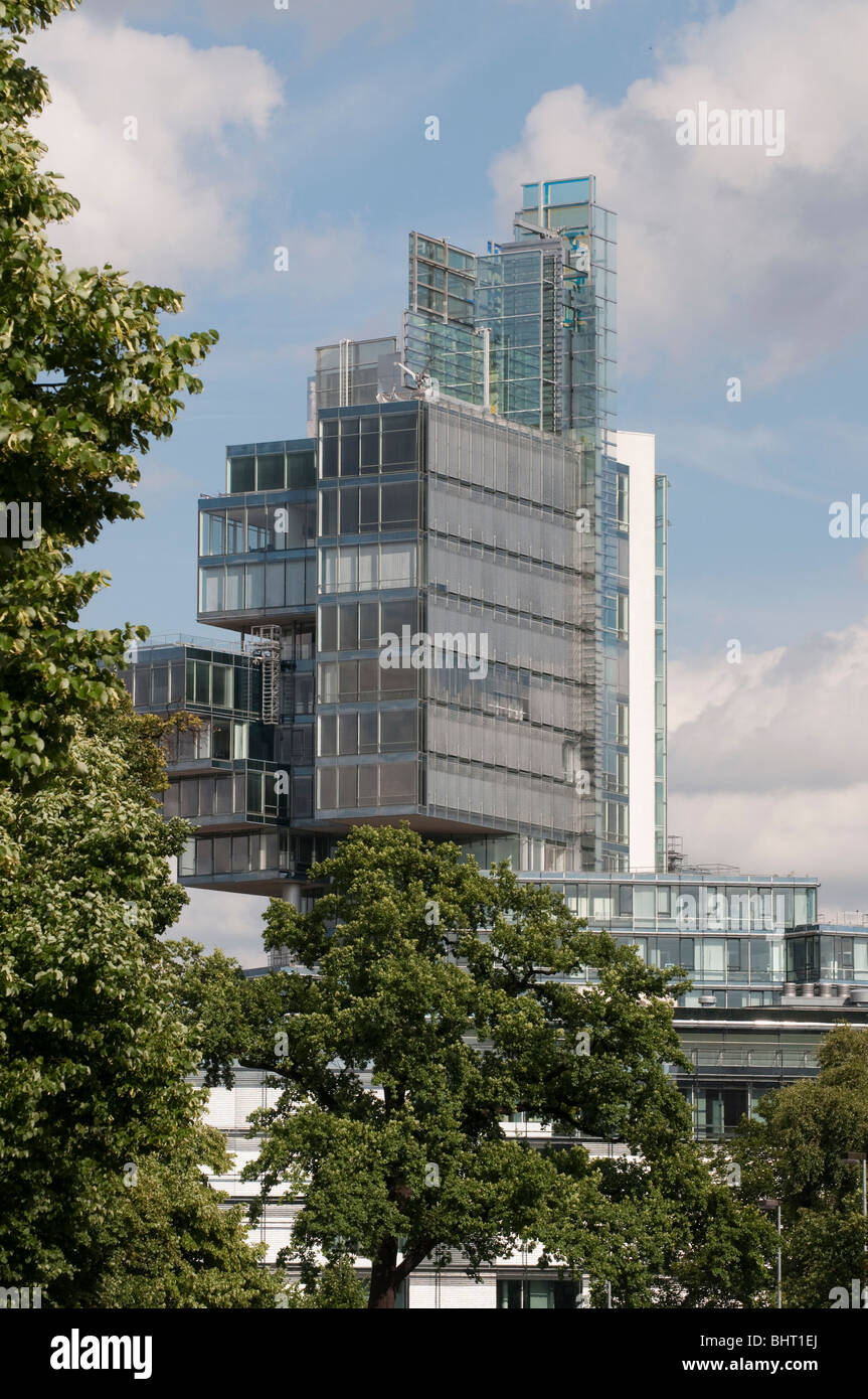 modernes Verwaltungsgebaeude der Nord-LB, Hannover, Niedersachsen ...