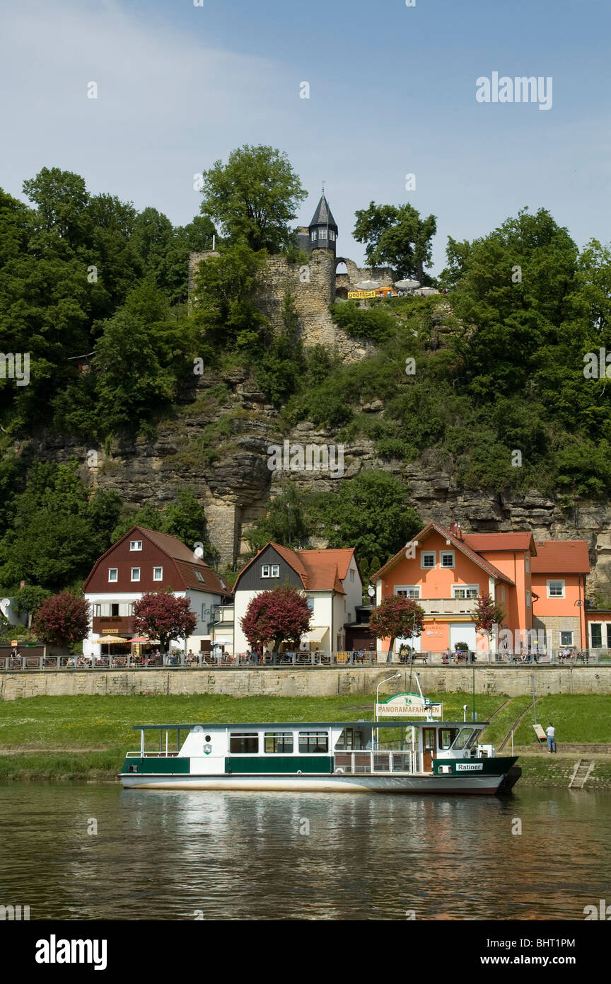 Kurort rathen on river hi-res stock photography and images - Alamy