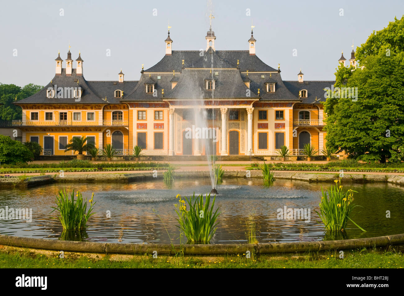 Schloss Pillnitz, Wasserpalais, Dresden, Sachsen, Deutschland ...