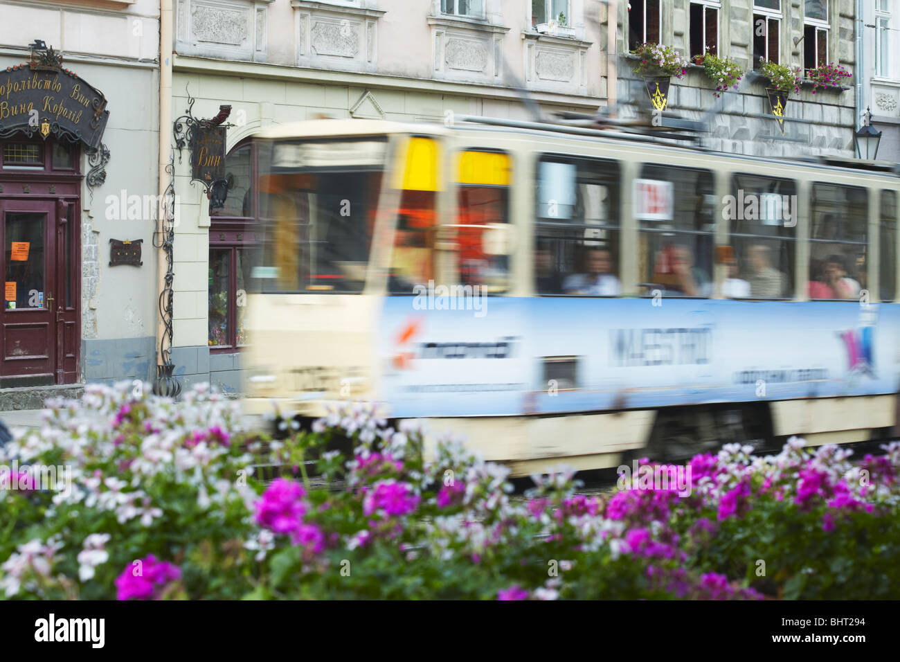 Lviv public transport hi-res stock photography and images - Alamy