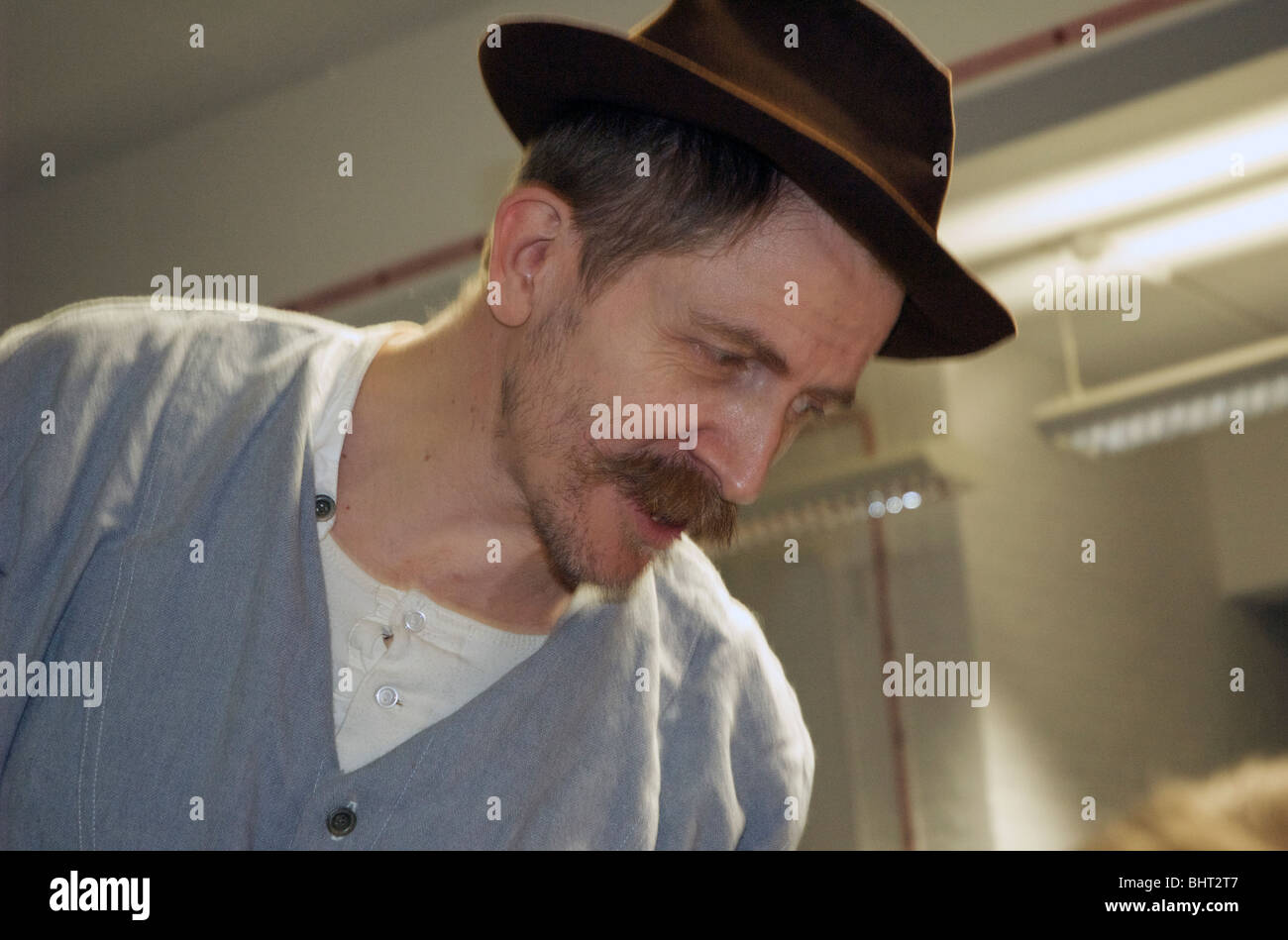 Portrait of Billy Childish Artist Stock Photo - Alamy