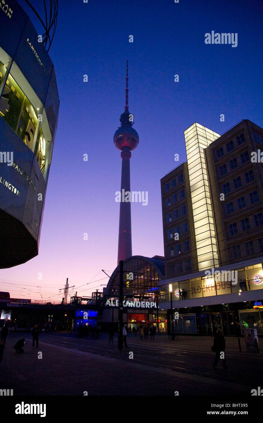 Tv Tower Berlin Germany Stock Photo - Alamy