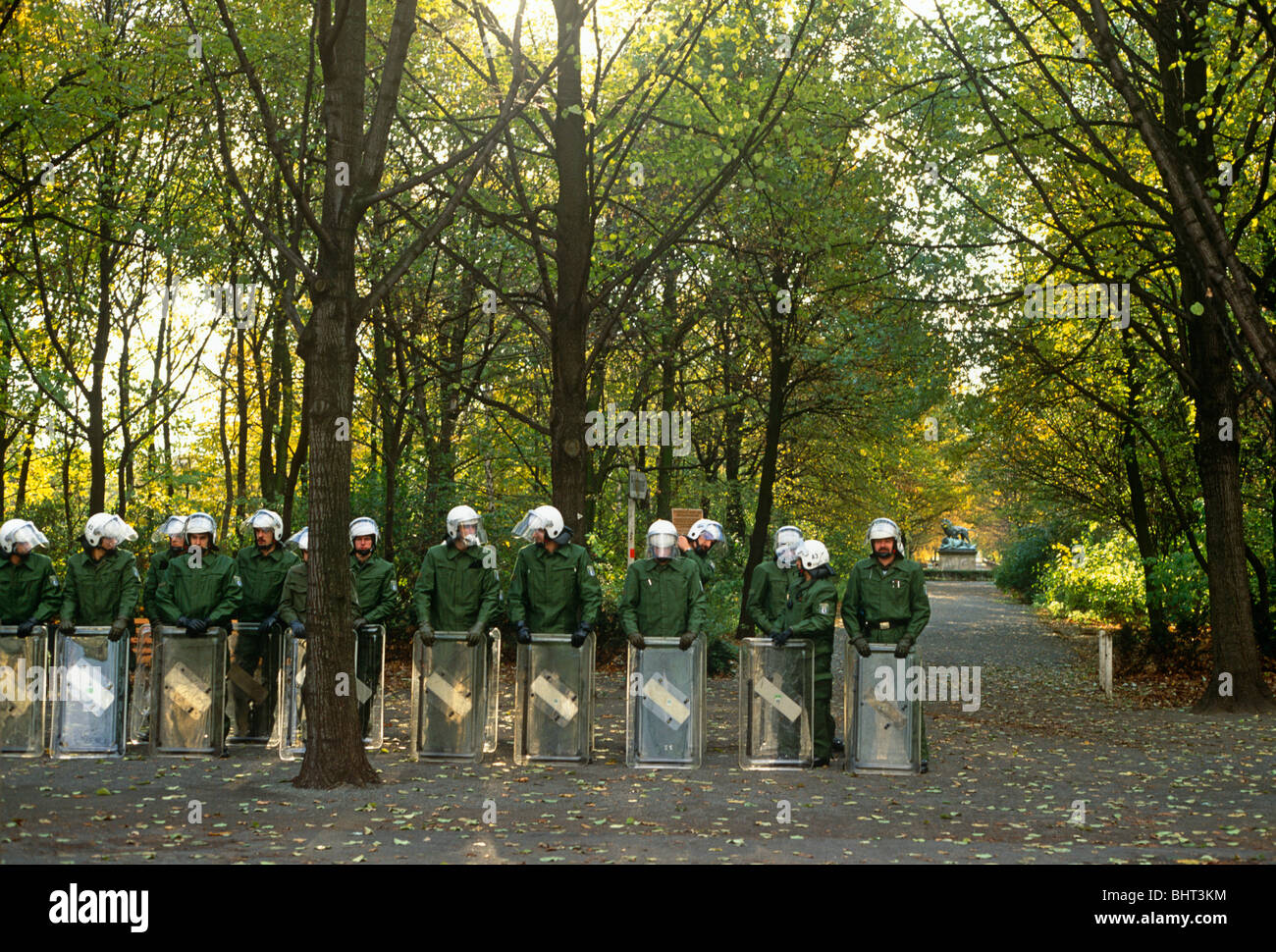 German Riot Police