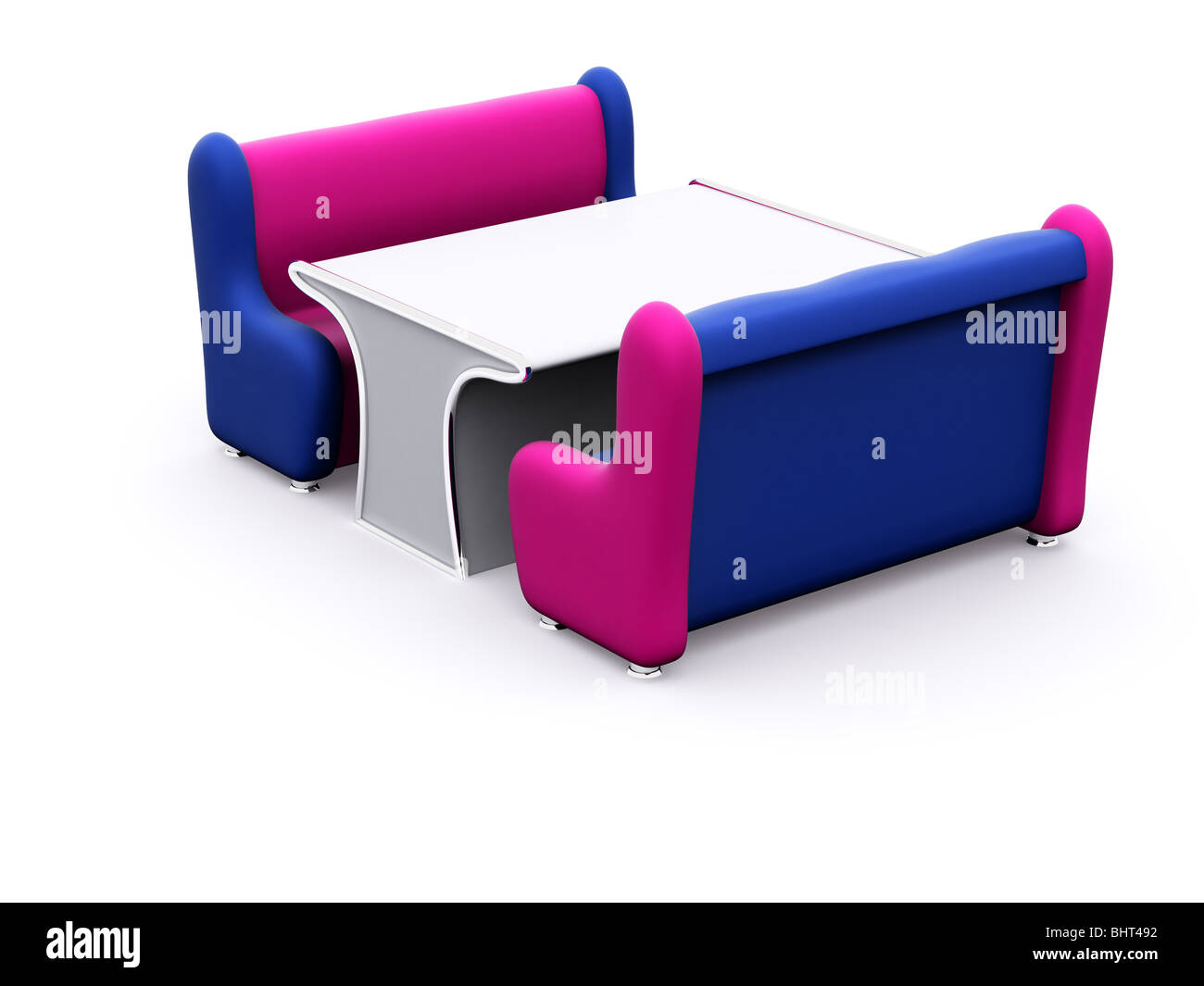 Blue sofa cut out hi-res stock photography and images - Alamy