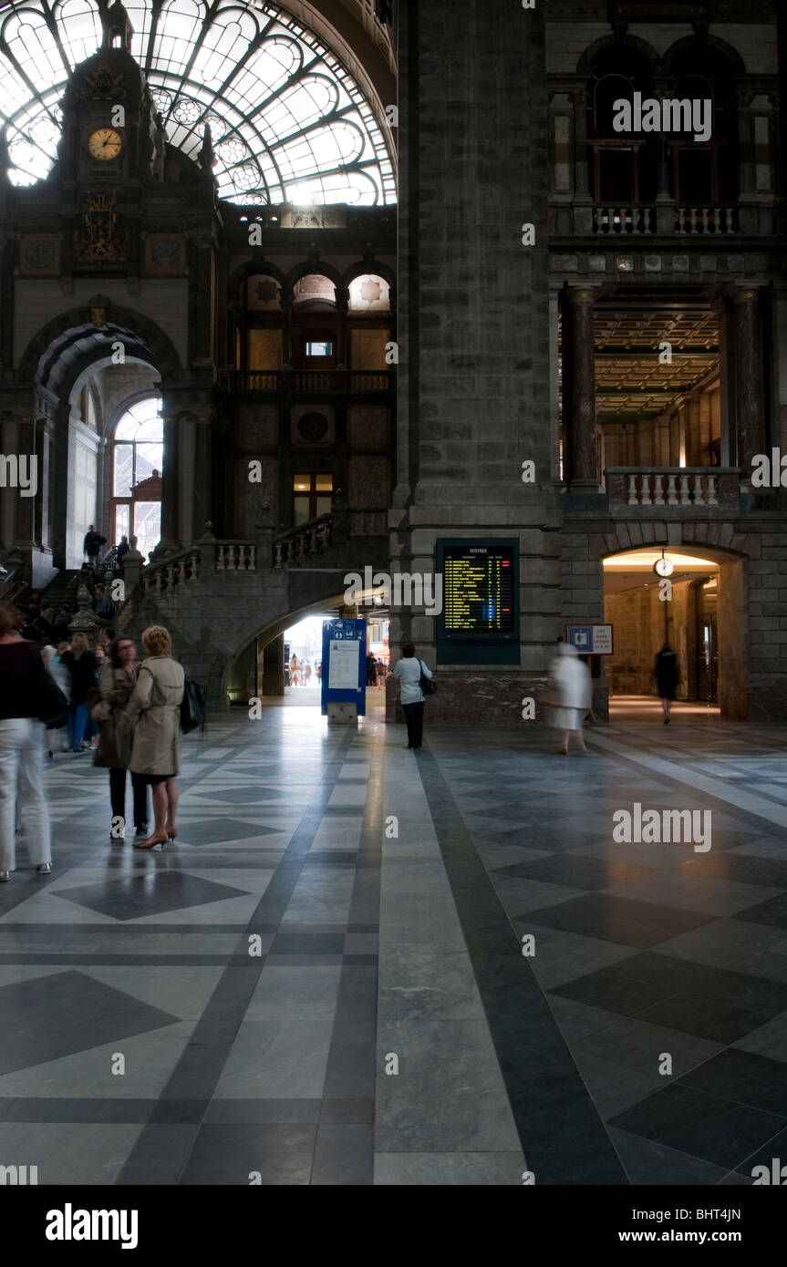 Antwerp Centraal main train station Antwerpen Belgium Europe Stock ...