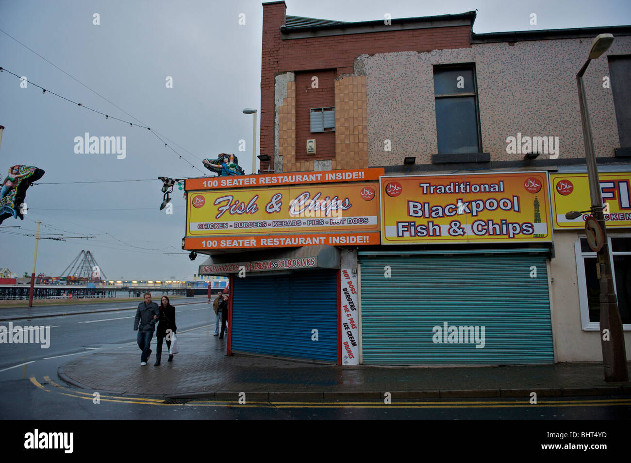 Blackpool seaside hi-res stock photography and images - Alamy