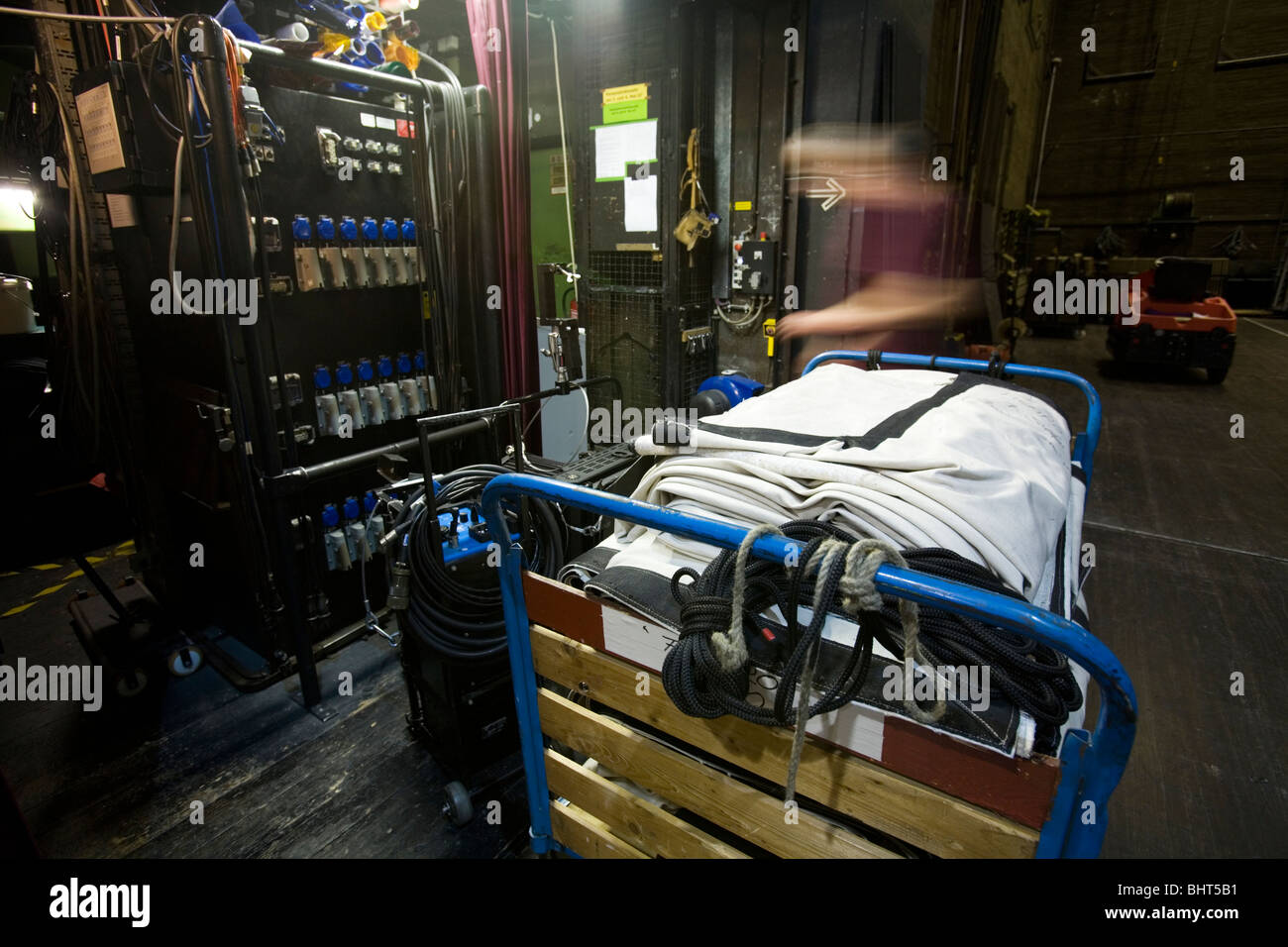 Scenography, set construction and theatrical scenery Stock Photo - Alamy