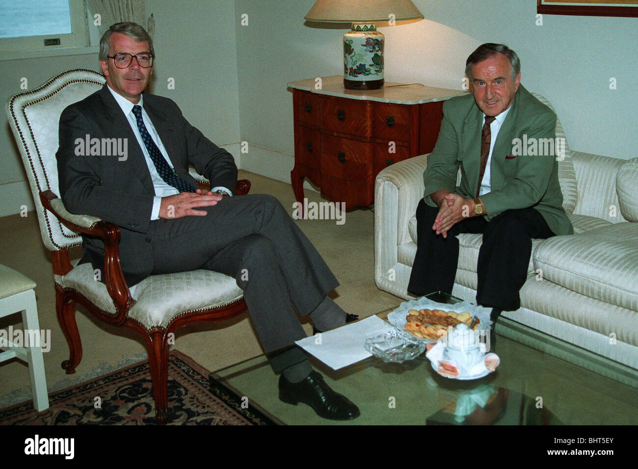 JOHN MAJOR & ALBERT REYNOLDS BRITISH & IRISH PRIME MINISTER 22 June ...
