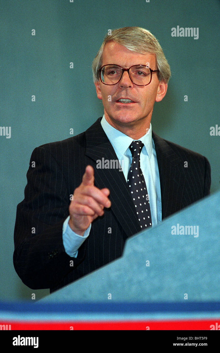 JOHN MAJOR MP PRIME MINISTER 27 January 1994 Stock Photo - Alamy