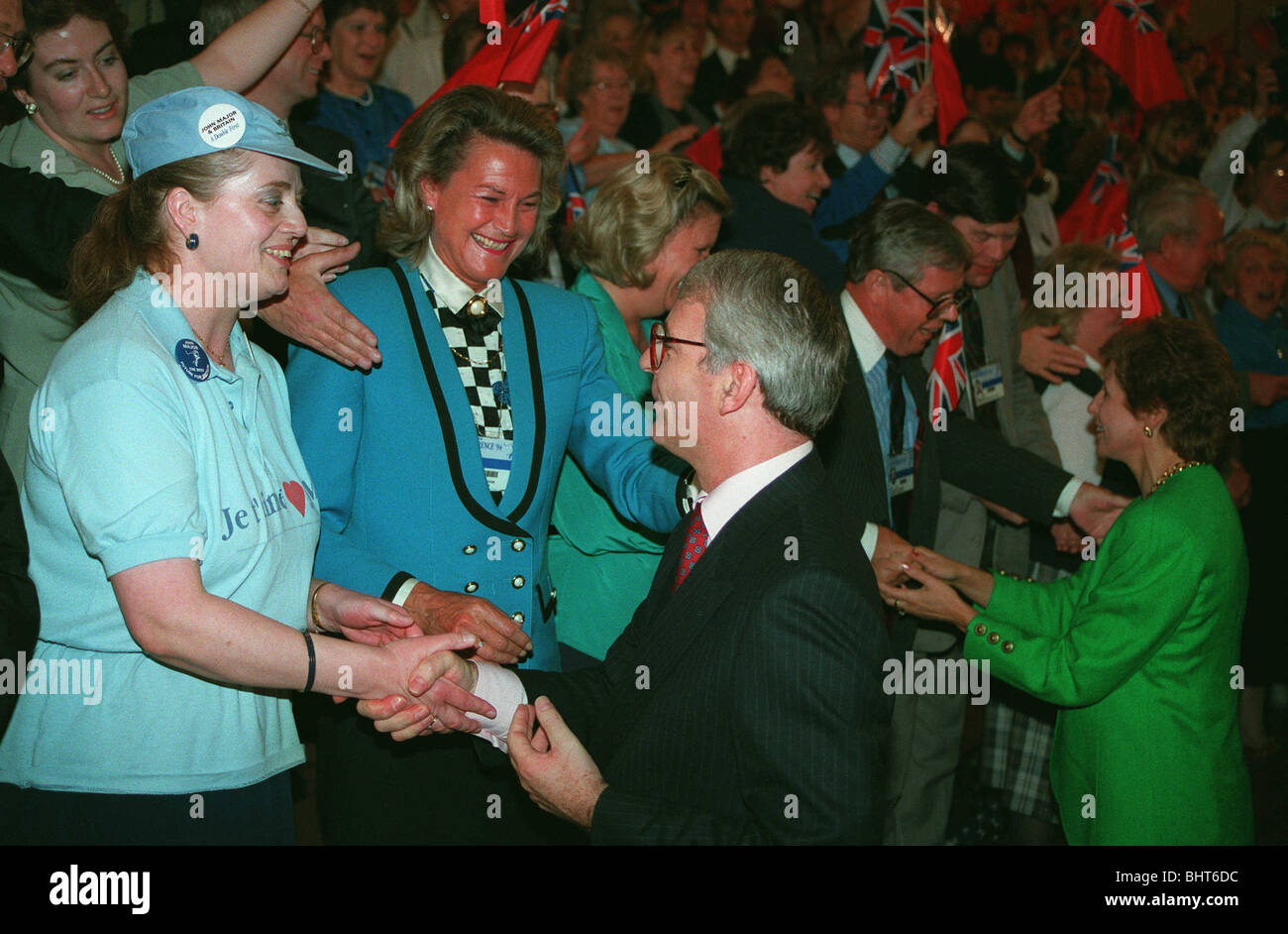 JOHN MAJOR MEETS THE FAITHFULL BOURNEMOUTH 94 16 December 1994 ...