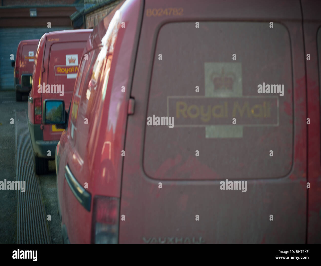 Royal Mail post office Vans Stock Photo - Alamy