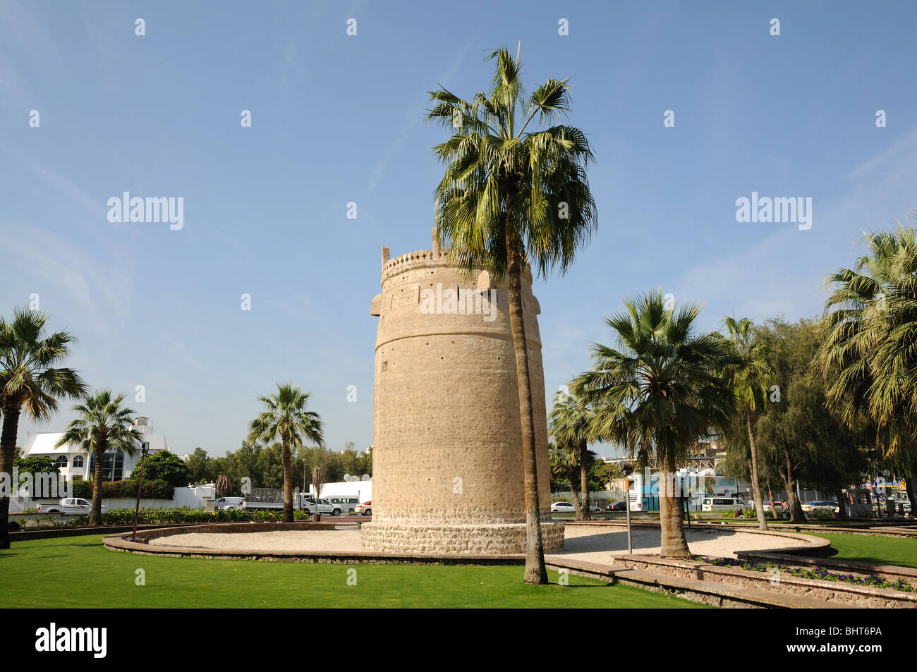 Ancient tower in Dubai, United Arab Emirates Stock Photo - Alamy