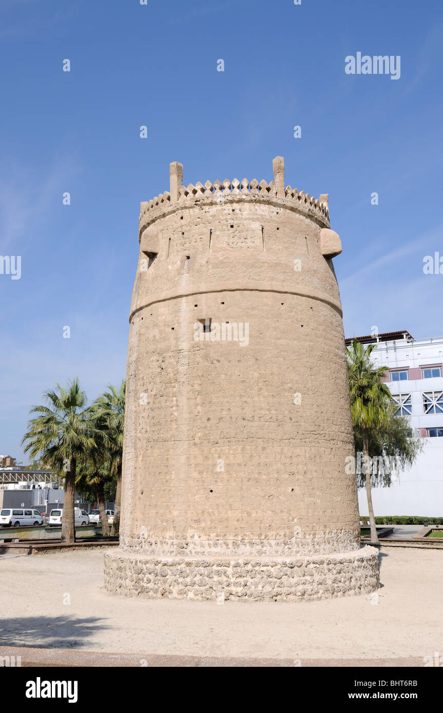 Ancient tower in Dubai, United Arab Emirates Stock Photo - Alamy