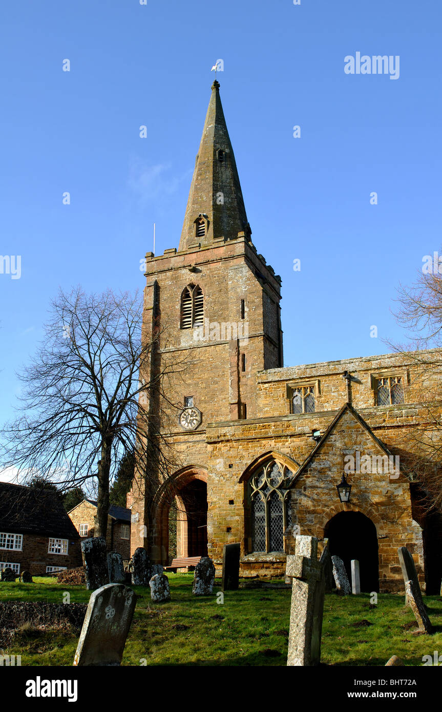 St. Michael and All Angels Church, Newnham, Northamptonshire, England ...