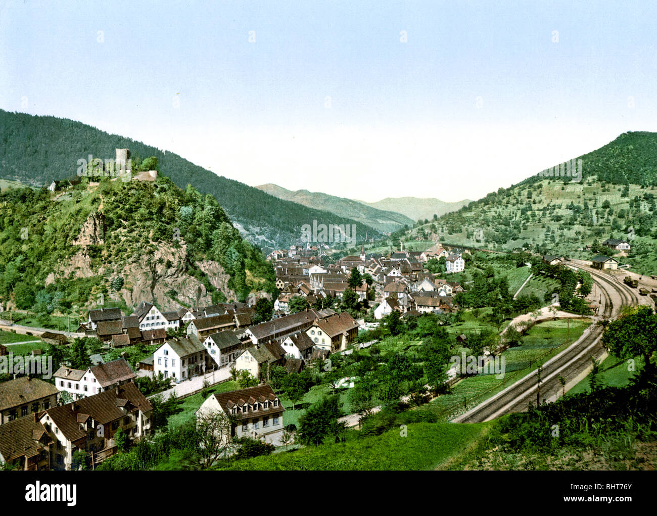 Hornberg gesamtansicht hi-res stock photography and images - Alamy