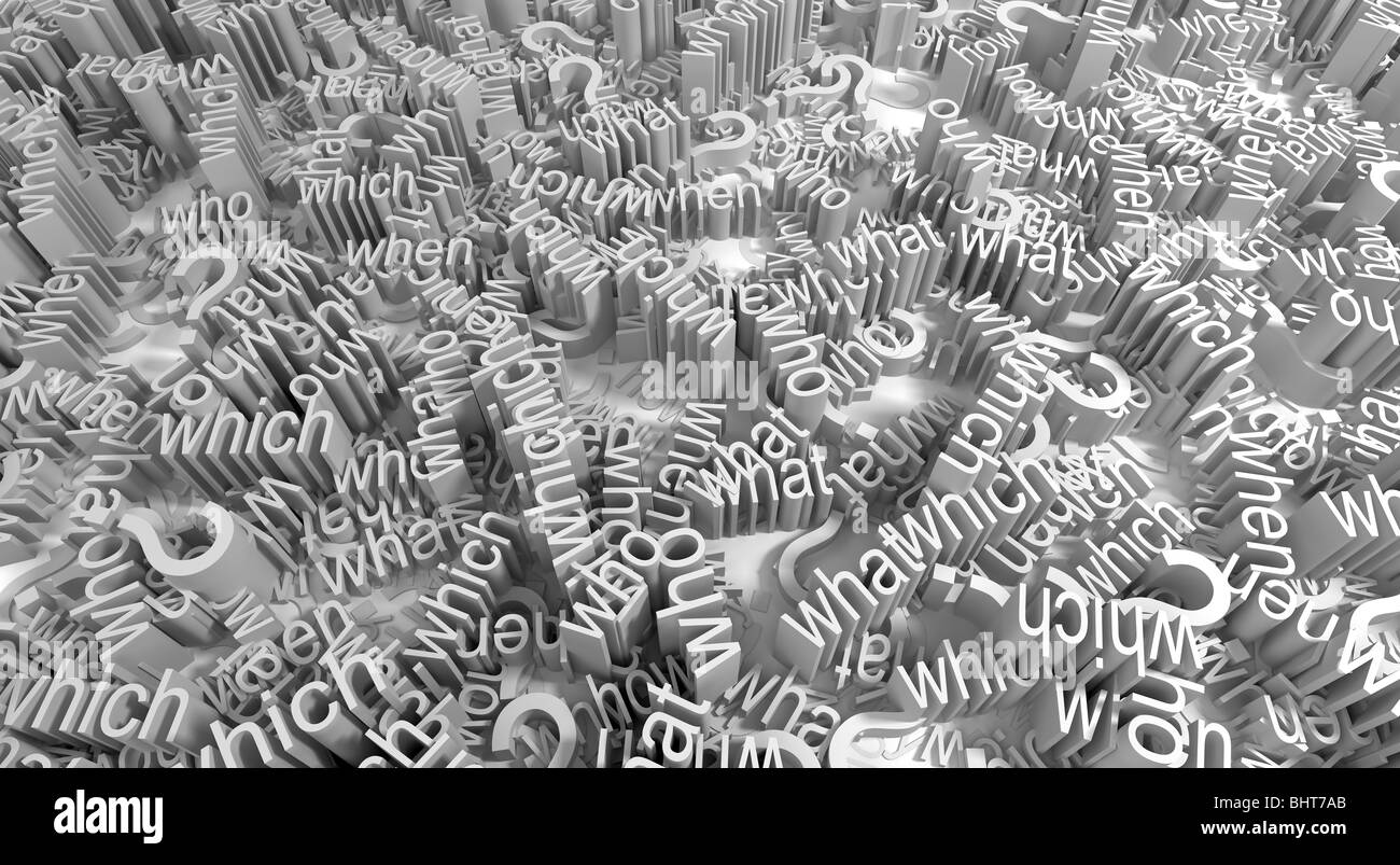 Large question mark Black and White Stock Photos & Images - Alamy