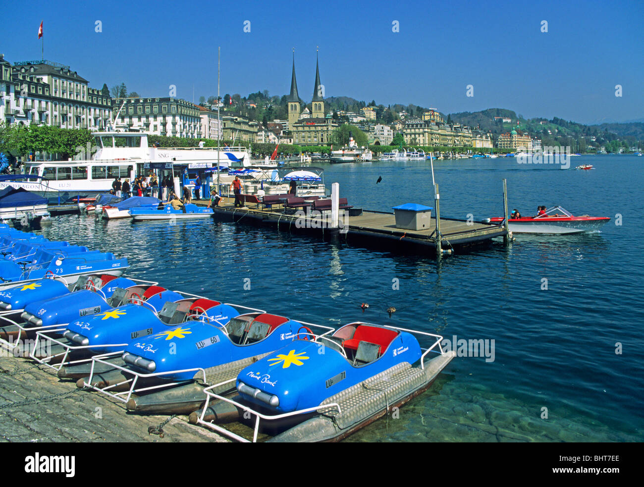 lakefront, Lucerne, Switzerland Stock Photo - Alamy