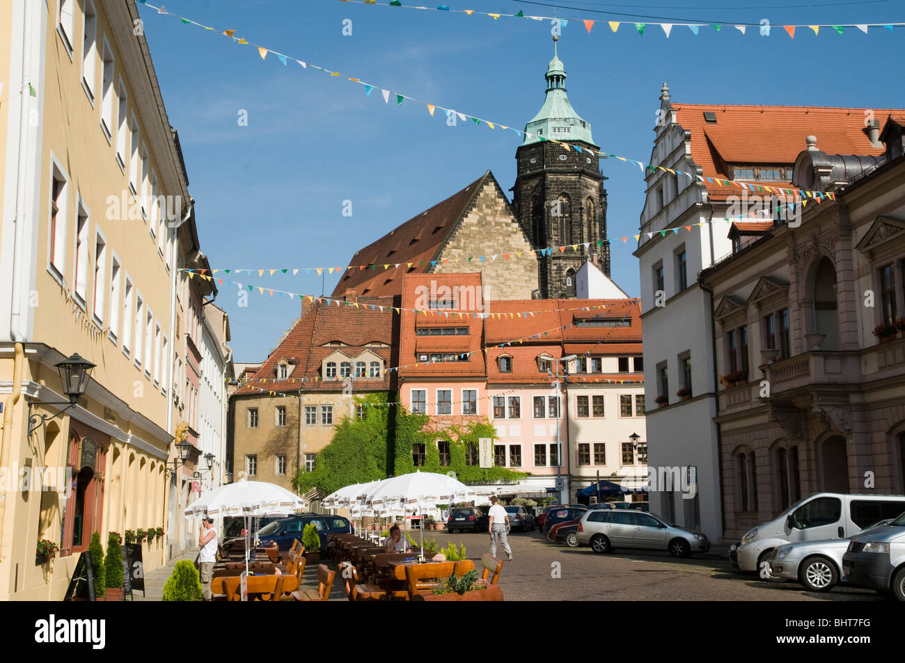 Pirna, Altstadt mit Marienkirche, Sachsen, Deutschland | Pirna, old ...