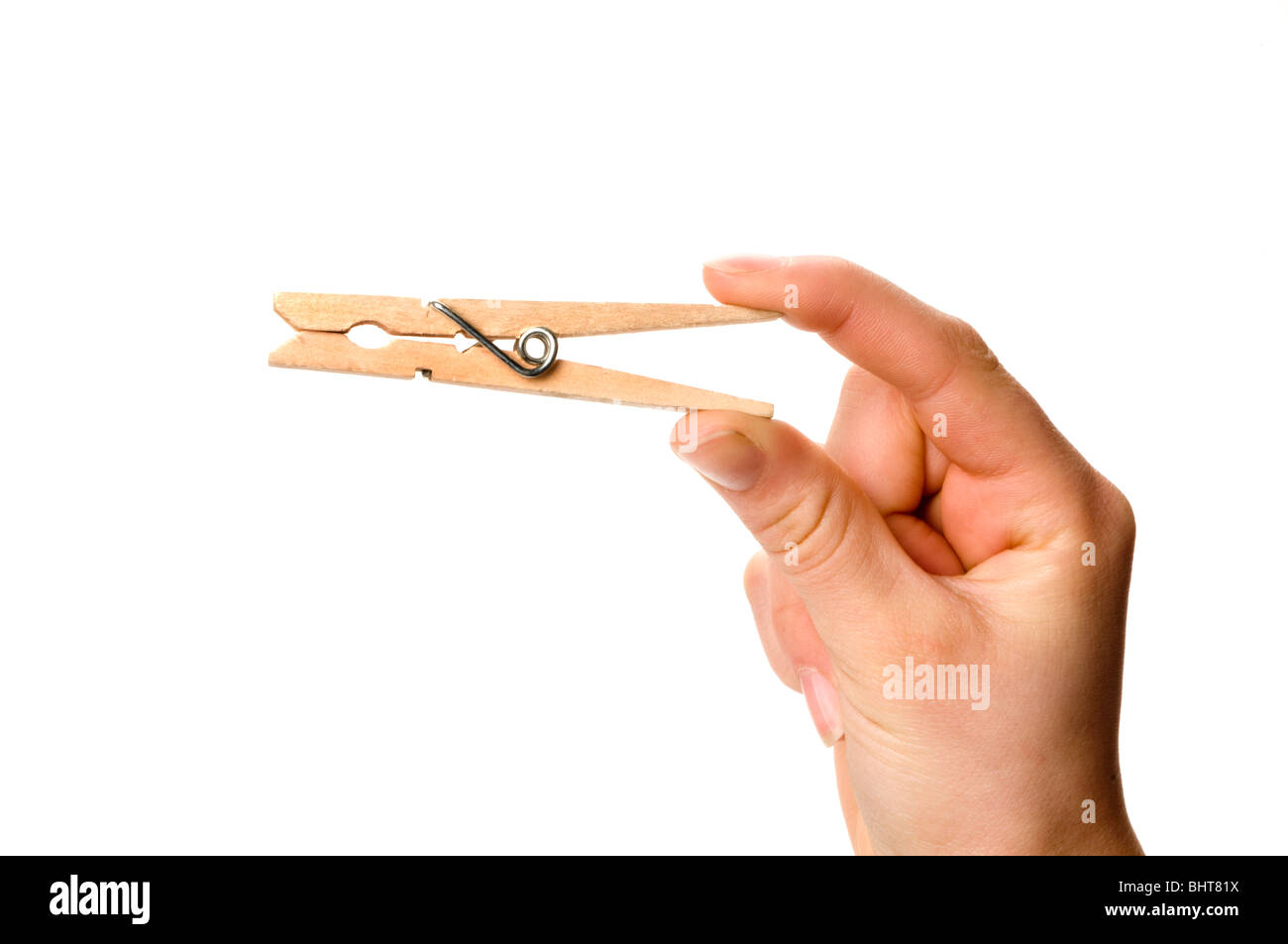 Hand pinched fingers hi-res stock photography and images - Alamy