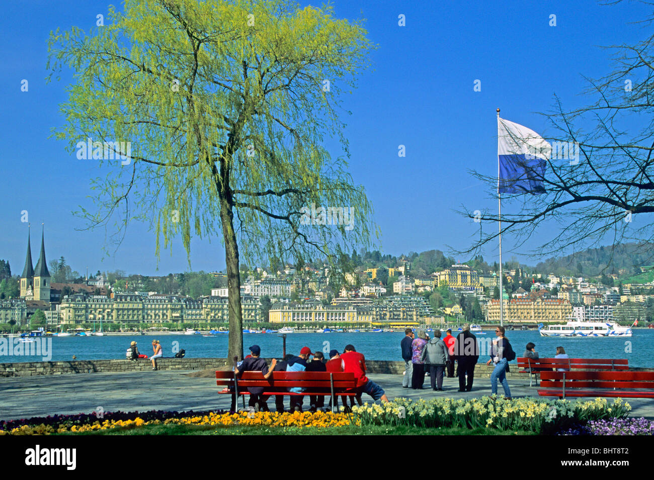 lakefront, Lucerne, Switzerland Stock Photo - Alamy
