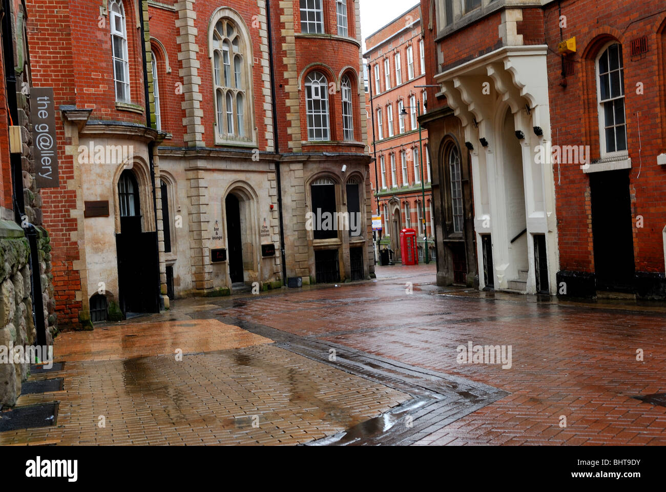 The Broadway Nottingham Lace Market Stock Photo - Alamy