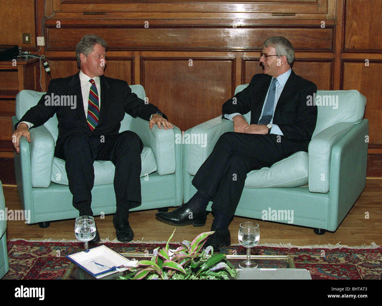 John major bill clinton prime hi-res stock photography and images - Alamy